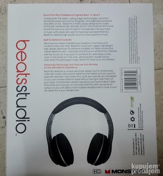 Beats dr. Dre bezicne bluetooth slusalice o full - Ali shop