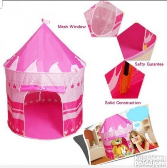 Deciji sator-ZAMAK za princezce ili princa-sator-sator-sator - Ali shop